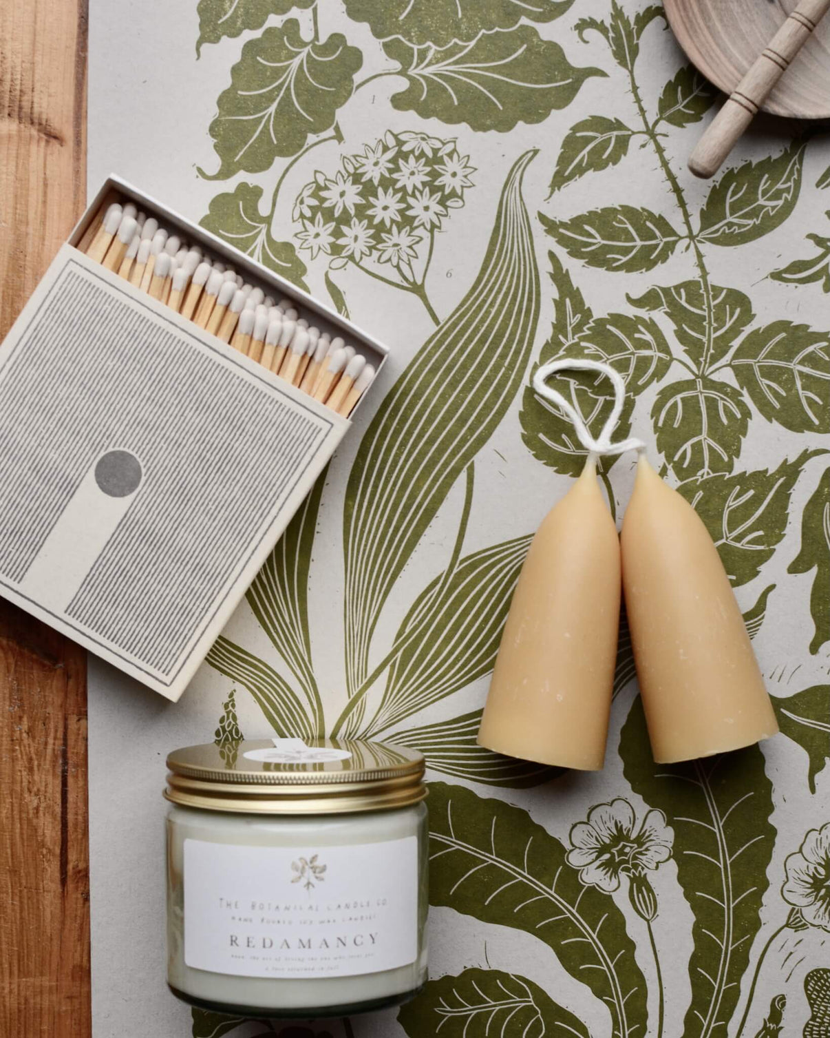 Seasonal Linocut Print Spring by Isla Middleton – weald store